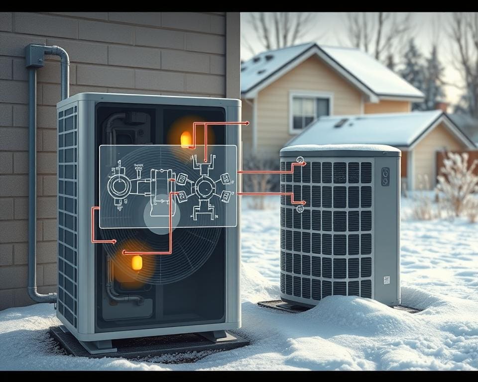 Hoe werkt een warmtepomp bij lage buitentemperaturen? | websito.be
